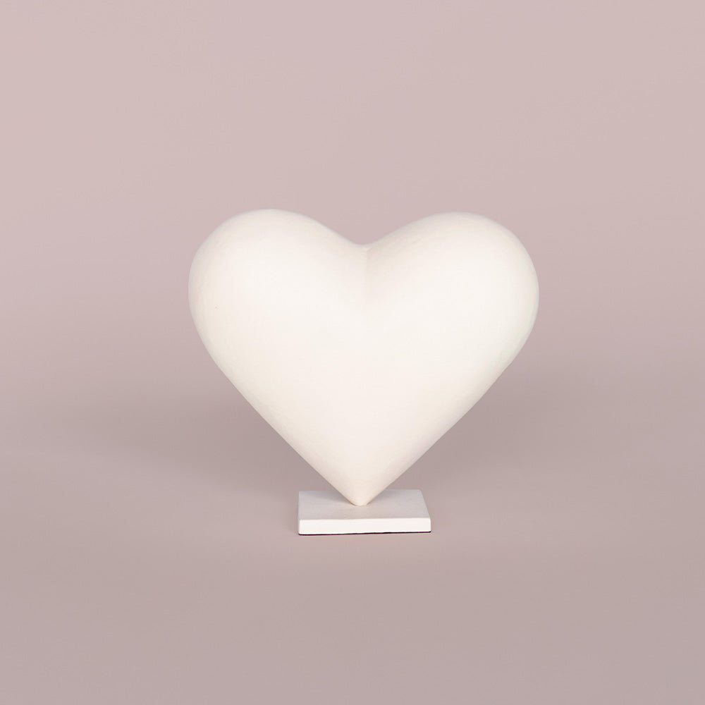 Indaba: Cast Aluminum Heart Statue – Jilly Box