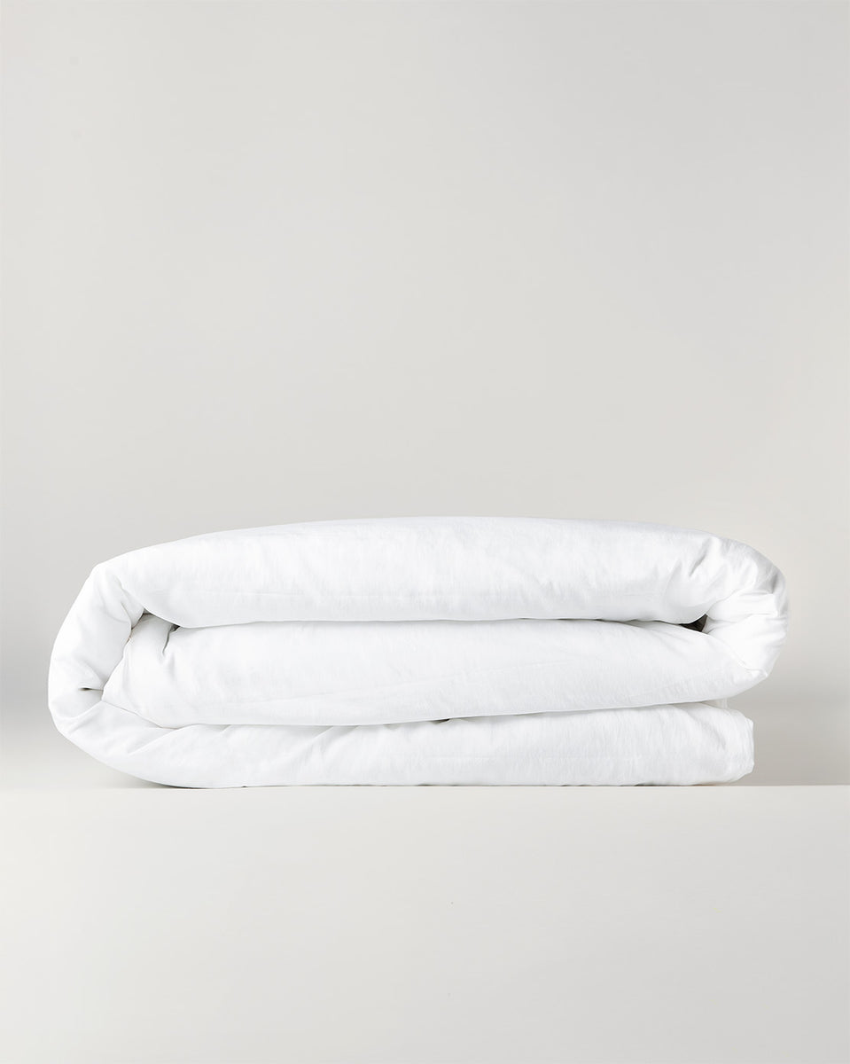 tuck: The Crisp Duvet Cover - Chalk – Jilly Box